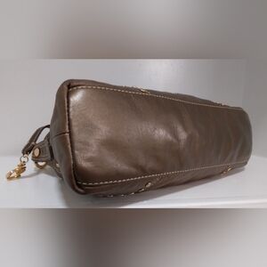 Junior Drake | Bags | Vintage Metallic Gold Studded Bag | Poshmark